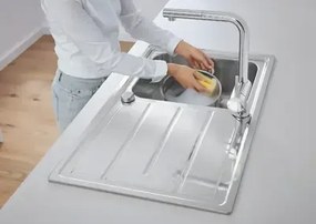 Grohe Minta - Dřezová baterie s výsuvnou koncovkou chrom