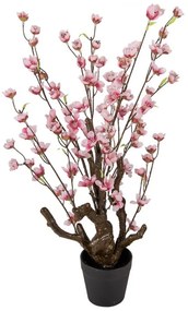 Dekorační stromek třešeň s růžovými květy Cherry Blossom - 18*18*70 cm