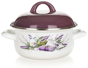 Smaltovaný kastrol BANQUET Lavender 1,4 l