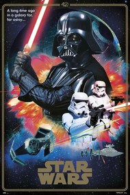 Plakát, Obraz - Star Wars - 40th Anniversary Villains, (61 x 91.5 cm)