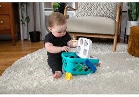 Baby Einstein - Dětský interaktivní nákupní košík MAGIC TOUCH HAPE 3xAAA