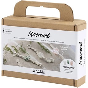 Creativ Company Kreativní sada Mini Craft Kit Macramé Key Rings