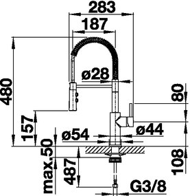 Blanco CATRIS-S chrom 521476