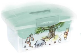 Keeeper Cestovní box s přihrádkou na hračky, léky, kosmetiku "Winnie",Severská zelená