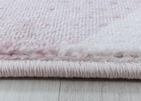 Koberce Breno Kusový koberec COSTA 3523 Pink, Růžová, Vícebarevné, 120 x 170 cm
