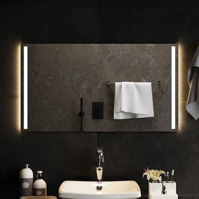 Koupelnové zrcadlo s LED osvětlením 90 x 50 cm 151751