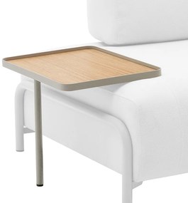 OnaDnes -20% Velký dubový odkládací stolek Kave Home Compo 54 x 40 cm