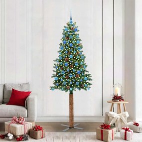 Úzký vánoční stromeček Zelená 210 cm 3394884
