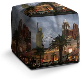 Sablio Taburet Cube Las Vegas 4: 40x40x40 cm