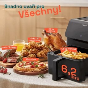 Cosori P651 Premium II Chef Edition CAF-P651-KEUR Černá