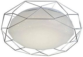 Stropní světlo SVEN 24W LED Candellux Stříbrná