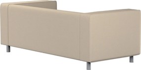 Potah na pohovku IKEA  Klippan 2-místná barva béžová látka pletený vzor