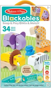 Melissa & doug blockables safari