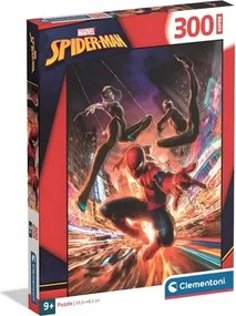 CLEMENTONI Puzzle Spiderman SUPER / 300 dílků / 33,5 x 48,5 cm / od 9