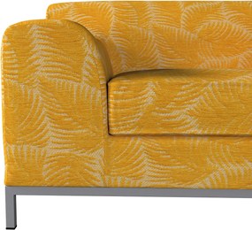 Potah na pohovku IKEA  Kramfors 3-místná barva žlutá látka pletený vzor, vzorované