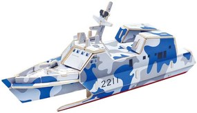RoboTime Dřevěná skládačka útočná loď typ 022