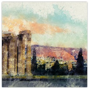 Obraz - Akropolis, Athény, Řecko (30x30 cm)