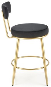 HALMAR H115 barová židle černá