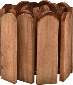 Trávníkové lemy 3 ks 120 cm impregnované borové dřevo 3053645