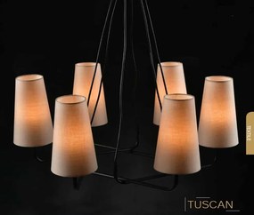 ACA DECOR Nástěnné svítidlo TUSCAN max. 40W/E14/230V/IP20