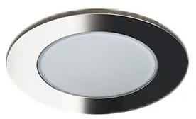 PANLUX Pevný LED podhled SPOTLIGHT IP65 ROUND bodovka, stříbrná - neutrální