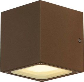 LA 232537 Venkovní svítidlo SITRA CUBE nástěnná barva rzi 230V GX53 2x9W I - BIG WHITE (SLV)