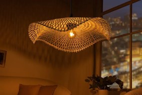 Designové závěsné svítidlo Lorelei II 50 cm bambus