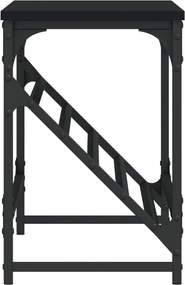 vidaXL Botník 90 x 30 x 45 cm kompozitní dřevo [833418] Barva: Černá