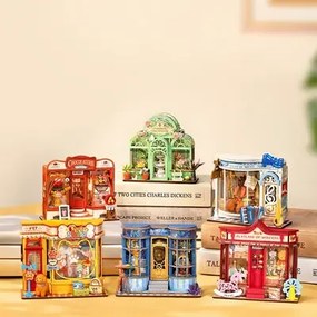 ROBOTIME Miniatura mini Hračkářství / 3D dřevěná skládačka / 81 dílků
