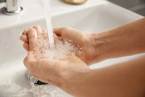 Hansgrohe Rebris E, umyvadlová baterie, CoolStart, chromová, 72560000