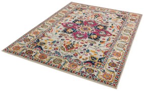 Barevný  koberec Dinamo Oriental White Multi Rozměry: 200x290 cm