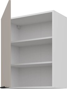 ARIA lb | horní skříňka 60 G-72 1F policová | 60 cm | ANTI FINGERPRINT povrch | bílá/béžová