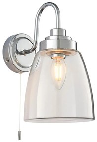 Endon 77088-Koupelnové nástěnné svítidlo ASHBURY 1xE14/4W/230V IP44 lesklý chrom 77088