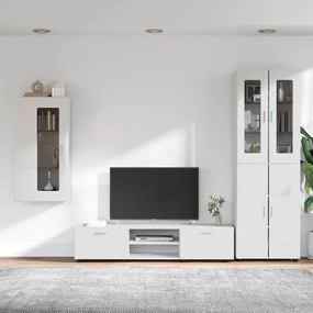 Sestava TV skříněk FLORIN 3 ks Bílá Kompozitní dřevo 3397964