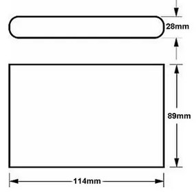 LED Venkovní nástěnné svítidlo FLOW 2xLED/3W/230V IP54 černá