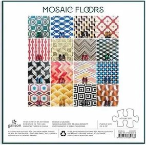 Galison Puzzle Mozaikové podlahy / 500 dílků / od 8 let