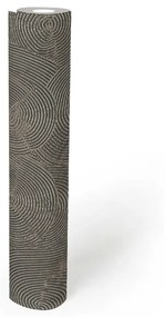 A.S. Création | Vliesová tapeta na zeď Metropolitan Stories 2 37900-4 | 0,53 x 10,05 m | černá, metalická