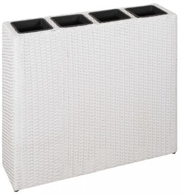 Vyvýšený zahradní truhlík polyratan Dekorhome