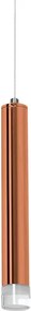 Závěsné svítidlo Copper, 1x měděné kovové stínítko, c