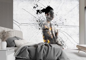 Gario Fototapeta Shattered woman, abstraktní Materiál: Vliesová, Rozměry: 300 x 210 cm