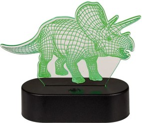 Dětská lampička 3D TRICERATOPS