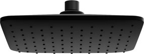 Mexen příslušenství, sprchová hlavice 20x20cm, D-62, černá, 79762-70