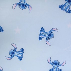 Modré bavlněné dětské povlečení na jednolůžko 140x200 cm Lilo &amp; Stitch "Aloha" – Jerry Fabrics