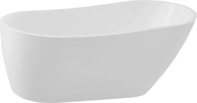 Aqualine Aqualine, TISA volně stojící vana 170x80 cm, bílá, E1780