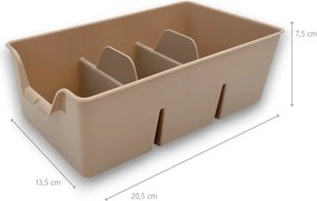 ALTOM Organizér na koření v sáčcích, zásobník, BEN3 - mocha, 20x14x8