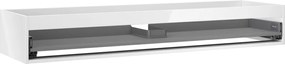Mexen Box-A, závěsná skříňka 160 cm, 1 zásuvka, bílá lesklá, 91AX0-1600-235-1-00