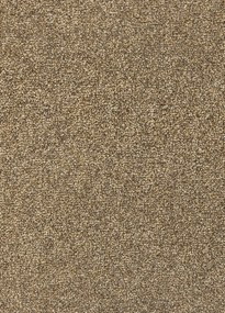 Koberce Breno Metrážový koberec PAVIA 42, šíře role 400 cm, Hnědá