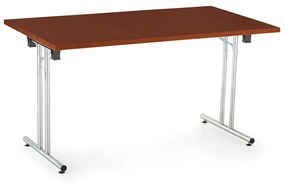 Skládací stůl Impress 140 x 80 cm, tmavý ořech