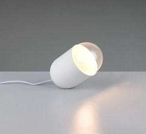Bílá stolní lampa (výška 13,5 cm) Nara – Reality