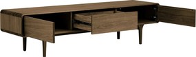 House Nordic TV stolek DARWIN tmavě hnědý 180×45 cm 3201021